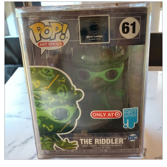 Funko | Toys | Funko Pop 6 The Riddler From Batman Forever Collection ...